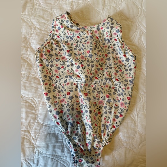 bella bliss | Swim | Bella Bliss Floral Kids Swim One Piece Pink And ...